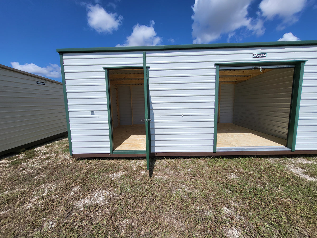 12x30 *Double Garage* and Storage or Shop – Morgan Buildings